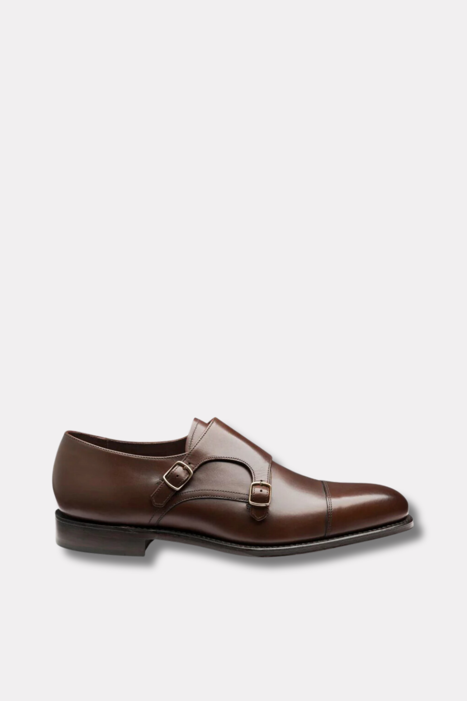 Mørkebrune monkstrap-sko fra Loake 1880 | Cannon | Bogartstore.no